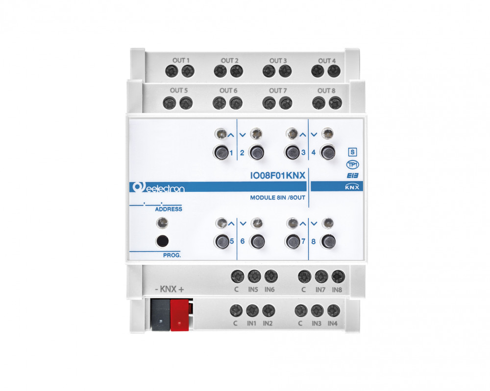 Attuatore knx 8 canali | Eelectron